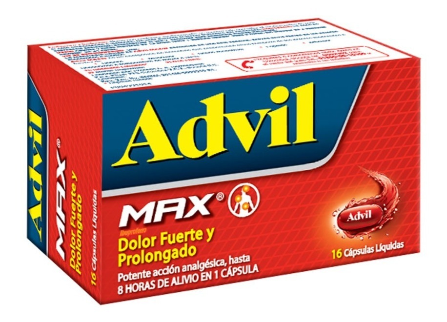 Advil Capsula Blanda Max 400mg | Mercado Libre Advil Capsula Blanda Max 400mg | Mercado Libre