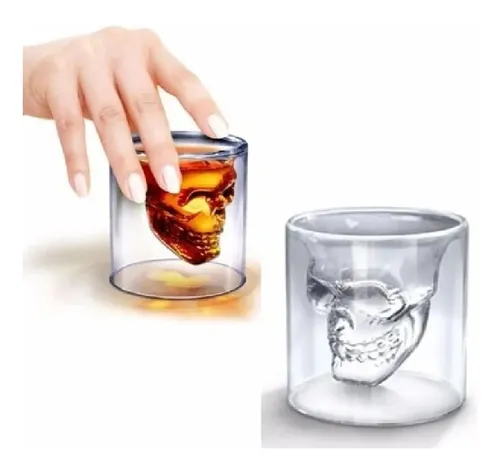 Copo Shot Caveira P/ Dose Tequila Whisky 25ml Skull Vodka | MercadoLivre Copo Shot Caveira P/ Dose Tequila Whisky 25ml Skull Vodka | MercadoLivre