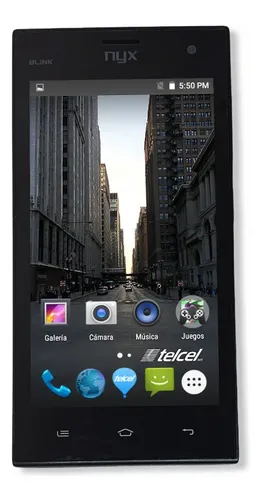 Celular Nyx Blink 4g Lte 4.5'' Quadcore 1.1 Ghz Cam 13+5 Blk Negro ...