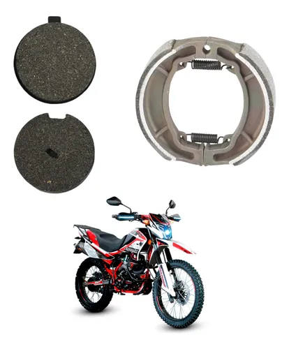 Balatas Traseras Y Delanteras Vento Crossmax 220 | Meses sin interés