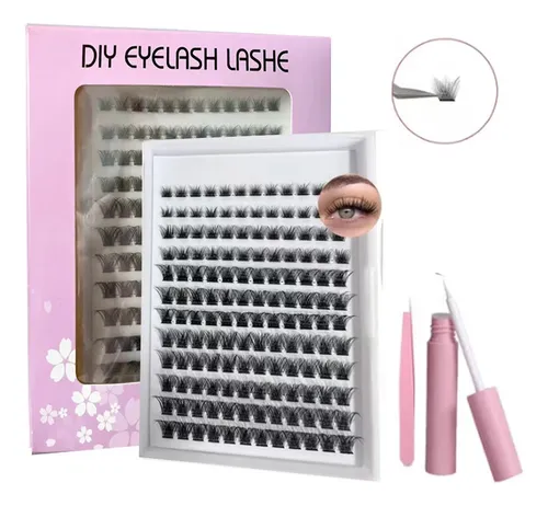 Blister Extensiones Pestañas Mink Mixto 20p 30p 40p Meses Sin Interés