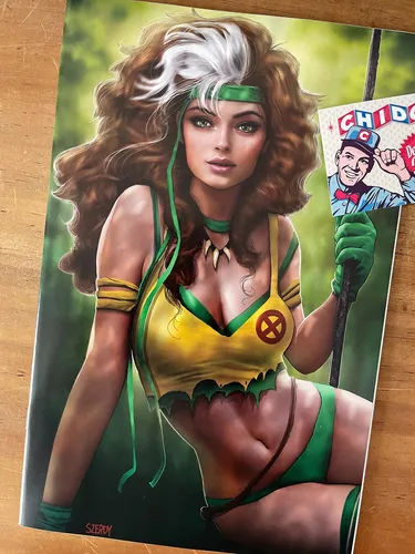 Comic Rogue And Gambit 4 Virgin Sexy Szerdy X Men Mercadolibre