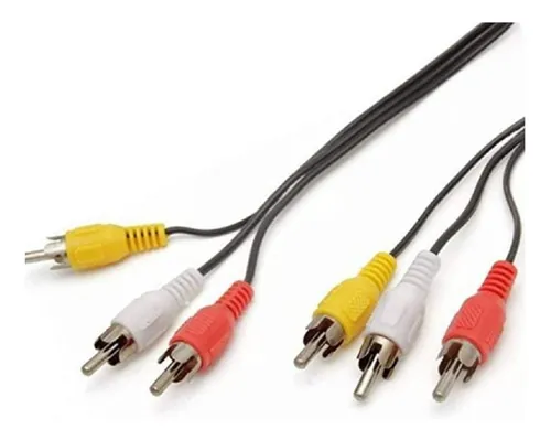 Kit 05 Cabo Audio Video 3 Rca X 3 Rca Tv Dvd Game Som 1,5m | MercadoLivre Kit 05 Cabo Audio Video 3 Rca X 3 Rca Tv Dvd Game Som 1,5m | MercadoLivre