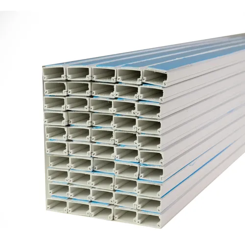 Canaleta De Pvc Adherible 50 Pzas. De 1m 1cm X 2cm (10x20) | Meses sin ... Canaleta De Pvc Adherible 50 Pzas. De 1m 1cm X 2cm (10x20) | Meses sin ...