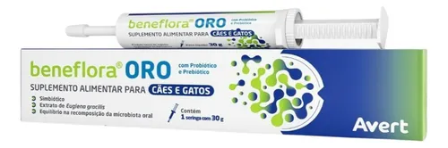 Beneflora Oro Avert Suplemt, Para Saúde Oral De Cães E Gatos | Frete grátis