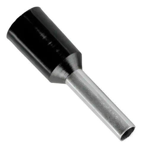 500pzs Terminal Eléctrica Tipo Ferrul Calibre 16 Awg 1.5mm2 Negro ...