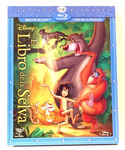 Disney El Libro De La Selva Bluray Dvd Nuevo Envío Gratis