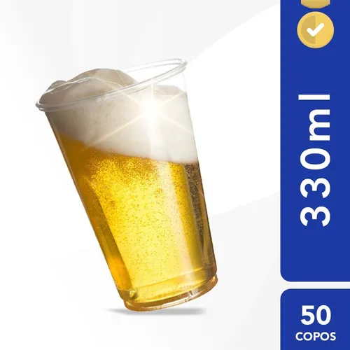 Copo Descartável Liso Para Chopp 330ml Resistente 50un | MercadoLivre Copo Descartável Liso Para Chopp 330ml Resistente 50un | MercadoLivre