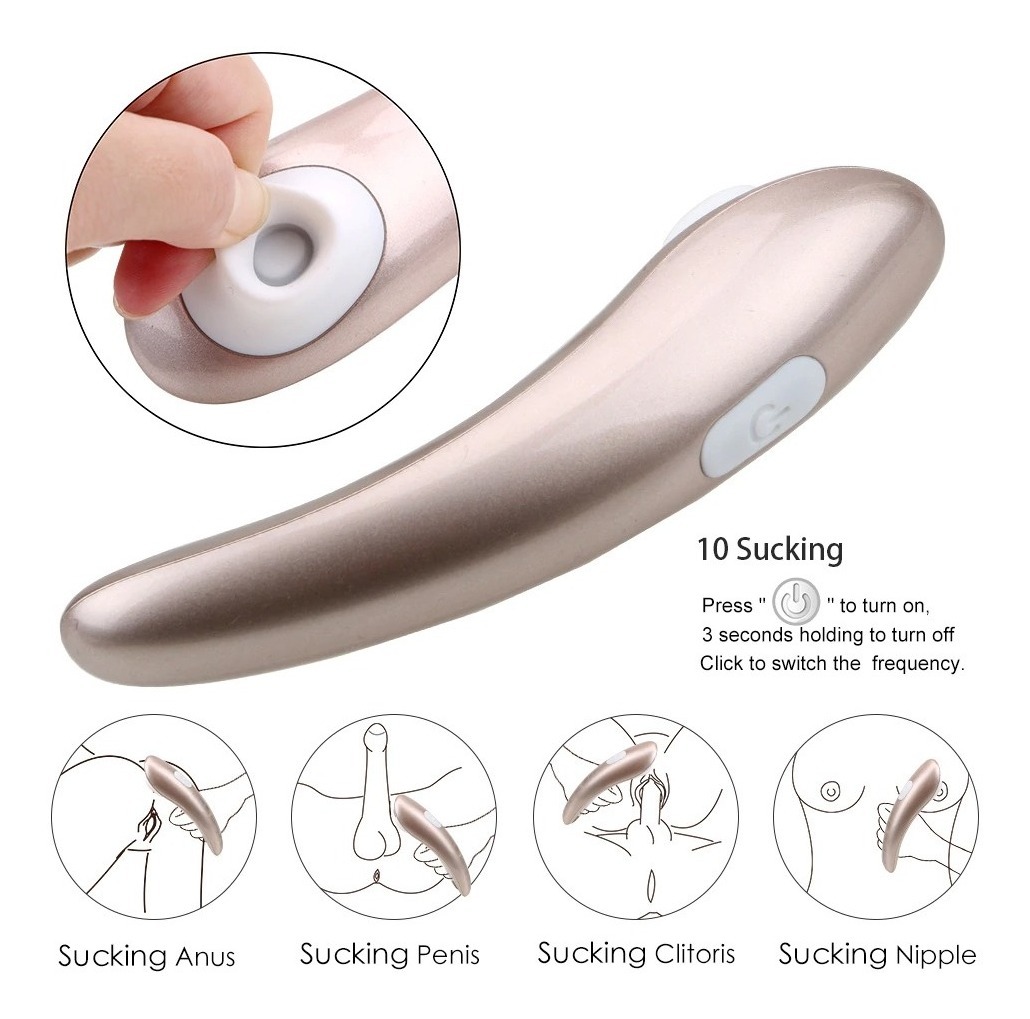 Vibrador Clitoriano Sugador Clitóris Sucção Feminino Frete Grátis