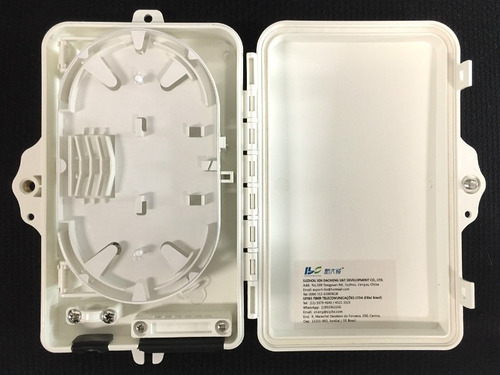 Kit C/10 Unidades Mini Cto Caixa De Atendimento Fibra Óptica Ftth 6 ... Kit C/10 Unidades Mini Cto Caixa De Atendimento Fibra Óptica Ftth 6 ...