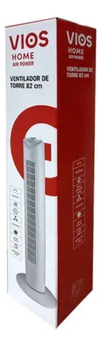 Ventilador Abanico De Torre 32 Pulg 82 Cm Vios Blanco Meses Sin Interés