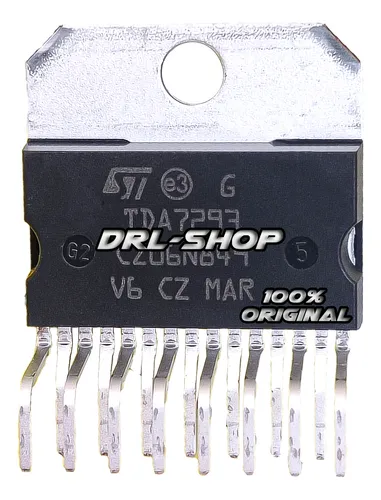 Kit 5 Tda7293 Circuito Integrado Tda7293 Ci Original St | Frete grátis