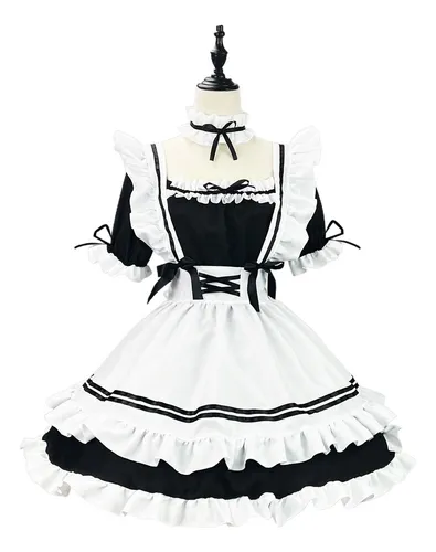 Classic Black And White Maid Dress Maid Cosplay | Meses Sin Interés