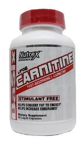 Nutrex Lipo 6 Carnitine Quemador De Grasa 60 Capsulas | Cuotas sin interés Nutrex Lipo 6 Carnitine Quemador De Grasa 60 Capsulas | Cuotas sin interés
