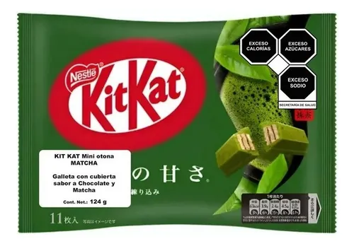 Chocolate Kit Kat Minis Matcha Té Verde Nestlé 11pz De 11.3g | MercadoLibre