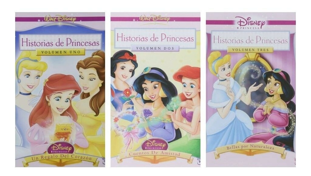 Historias De Princesas De Disney Volumen 1 2 3 Dvd | Meses sin intereses Historias De Princesas De Disney Volumen 1 2 3 Dvd | Meses sin intereses