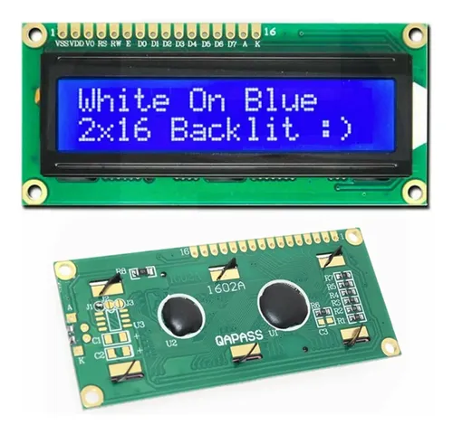 Display Lcd 1602 16x2 Azul Hd44780 Arduino En Venta En San Isidro Bsas Gba Norte Por Sólo