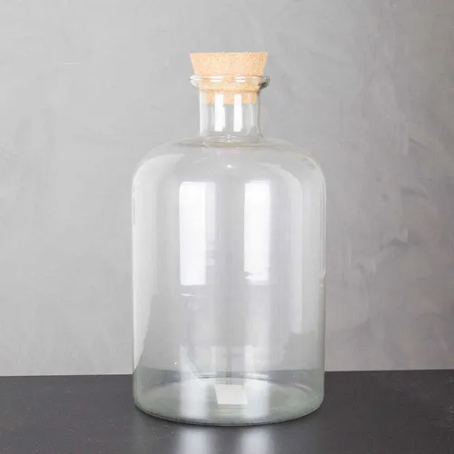 Botella grande de corcho de vidrio de 6 litros | MercadoLibre Botella grande de corcho de vidrio de 6 litros | MercadoLibre