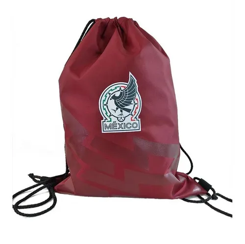 Morral Deportivo Fmf Selección Nacional De México Smbag-c22r Color Vino Diseño De La Tela Liso ...