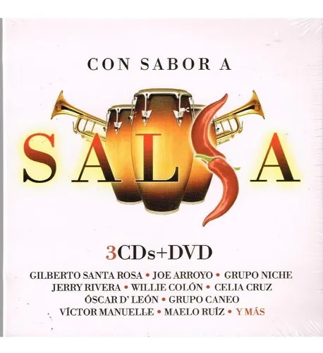 Con Sabor A Salsa | 3 Cd´s Música Colección | MercadoLibre