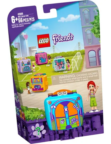 Lego Friends - Cubo De Futebol Da Mia Lego Menina Brinquedo | Frete grátis
