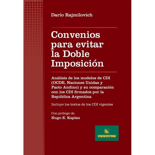Convenios Para Evitar La Doble Imposición - Errepar | MercadoLibre Convenios Para Evitar La Doble Imposición - Errepar | MercadoLibre