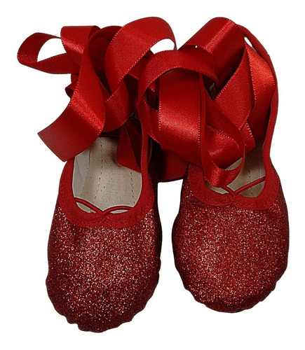 Sapatilha De Ballet Vermelha Com Fitas Sapatilha Bailarina ... Sapatilha De Ballet Vermelha Com Fitas Sapatilha Bailarina ...