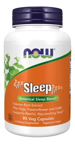 Now Foods, Sleep ,mezcla Botánica Para Dormir 90 Vegcaps Sabor Sin ...