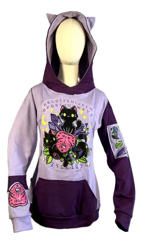Sudadera Orejas De Gato Ouija Michiverso Syanne Kawaii | Envío gratis