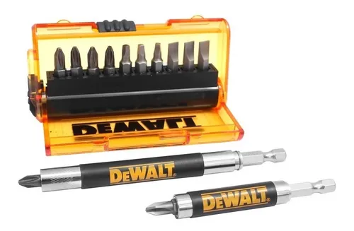 Set De 14 Puntas Y Adaptadores Magnéticos Dewalt Dw2097 | Envío gratis
