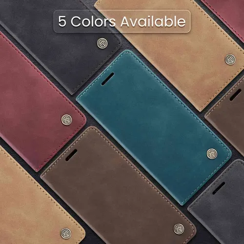 Para Pu Leather Case With Flip Window For Google Pixel 6 A ...