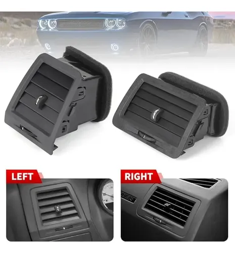 2 Rejillas De Salida De Aire Para Dodge Challenger Good | Meses sin interés