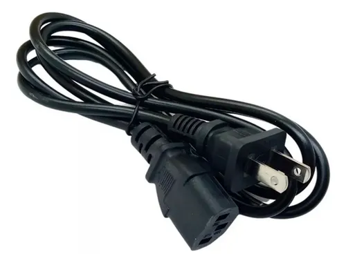 Cable De Corriente Para Cpu Fuente De Poder Monitor Pc 110v | MercadoLibre Cable De Corriente Para Cpu Fuente De Poder Monitor Pc 110v | MercadoLibre