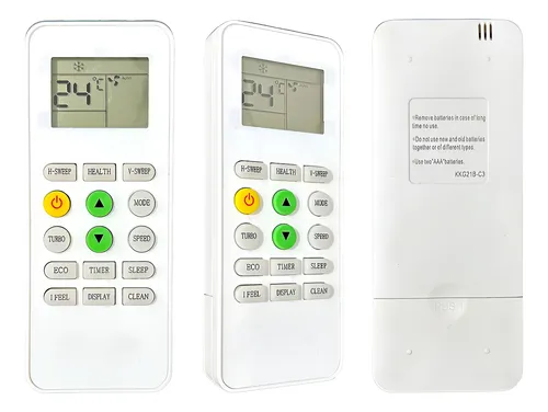 Control Remoto Para Prime Ac Minisplit Kkg21b-c3 Blanco | MercadoLibre