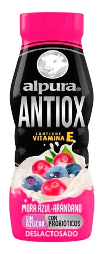 Yoghurt Alpura Bebible Antiox Mora Azul Arándano 220g | MercadoLibre