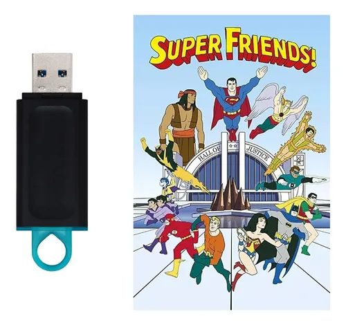 Serie Usb - Super Amigos (1973) Español Latino | MercadoLibre