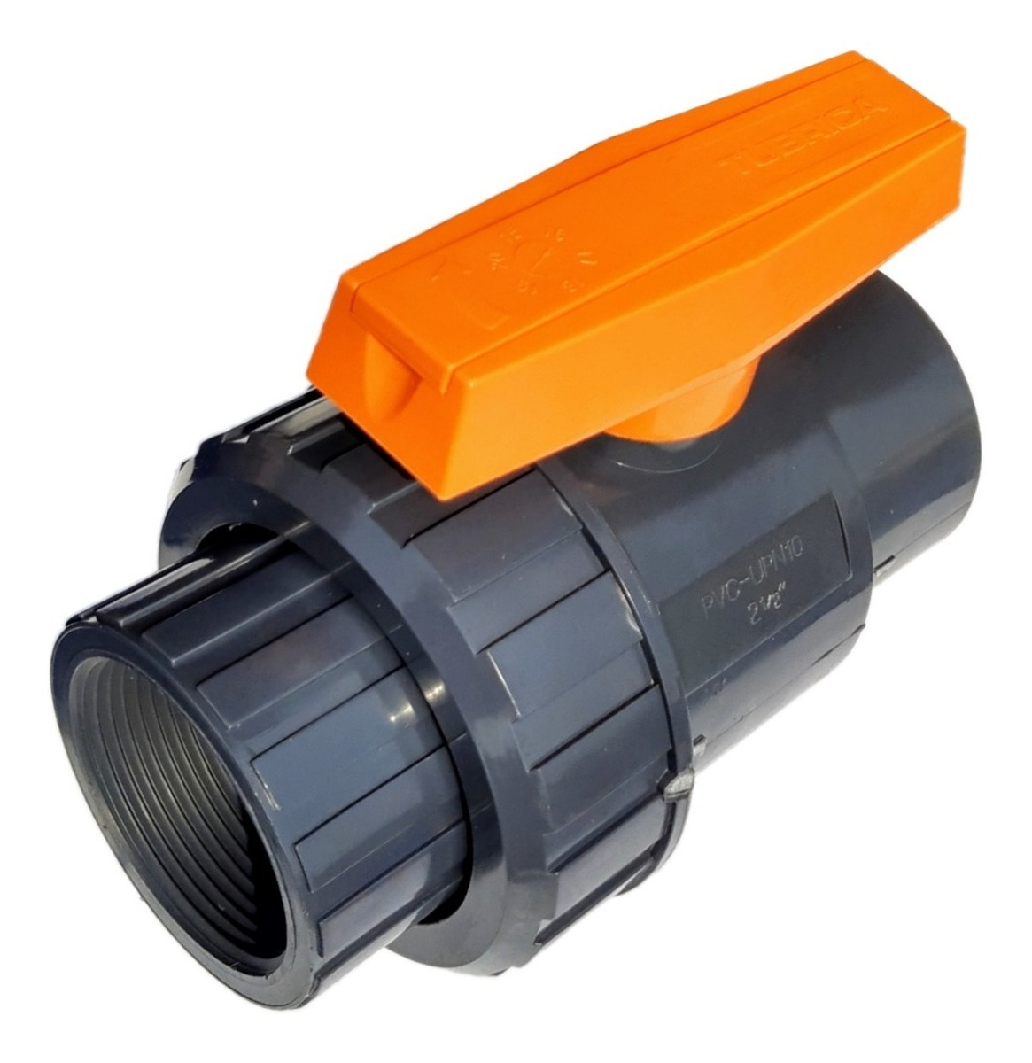 Llave De Paso Valvula Pvc Con Union Univ 2 1/2 PuLG Rosca | MercadoLibre