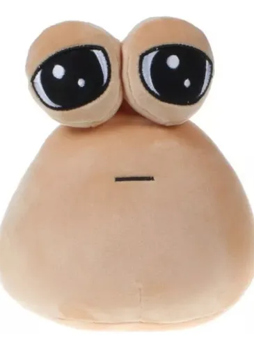 Pou Triste Peluche Suave Tiktok Pou Cuotas Sin Interés
