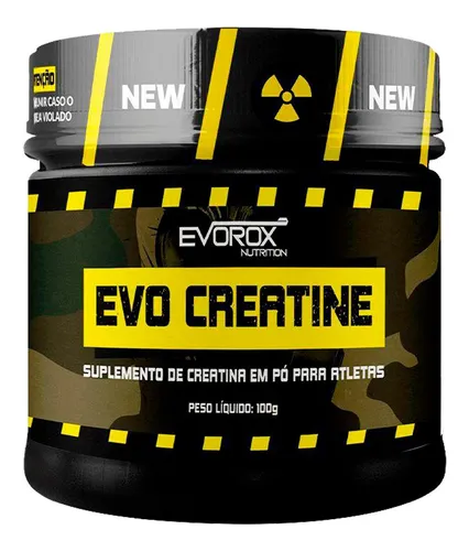 Creatina Monohidratada Evo Creatine 100g Evorox Mercadolivre