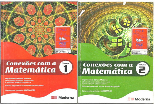 Livro Conexões Com A Matemática - Vol 1 E 2 / Ensino Médio ... Livro Conexões Com A Matemática - Vol 1 E 2 / Ensino Médio ...