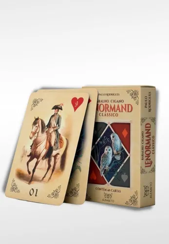 Baralho Cigano Lenormand Clássico Nova Edição Parcelamento Sem Juros
