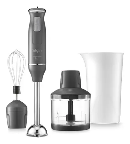 Mixer Power Inox 3 Em 1 600w Elgin Lunar - Cinza Lunar 220v Cinza Lunar ...