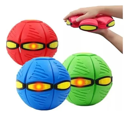 Bola Mágica Disco Voador Dog Vira Frisbee Criança Diversão ... Bola Mágica Disco Voador Dog Vira Frisbee Criança Diversão ...
