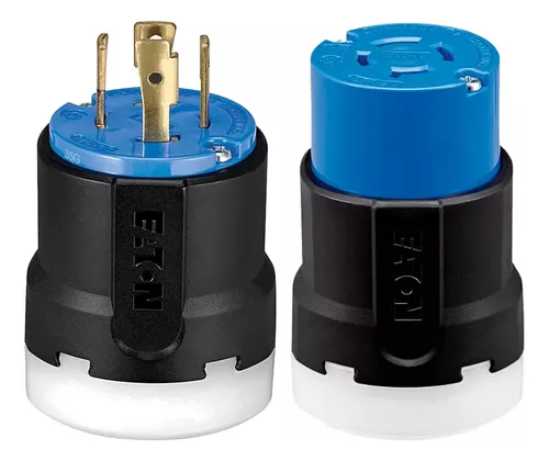 Kit Clavija Y Conector Ultragrip 30a 250v Nema L-15-30 Eaton