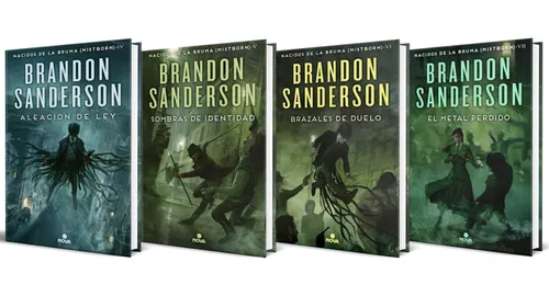 Pack Saga Nacidos De La Bruma 4 7 [ Brandon Sanderson ] Envío Gratis