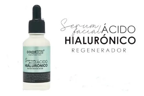 Serum Facial Ácido Hialurónico Regenerador Colorton