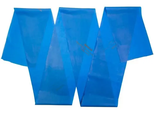 Faixa Elástica Para Exercícios Suave - Azul 1,5m - Mercur | Frete grátis Faixa Elástica Para Exercícios Suave - Azul 1,5m - Mercur | Frete grátis