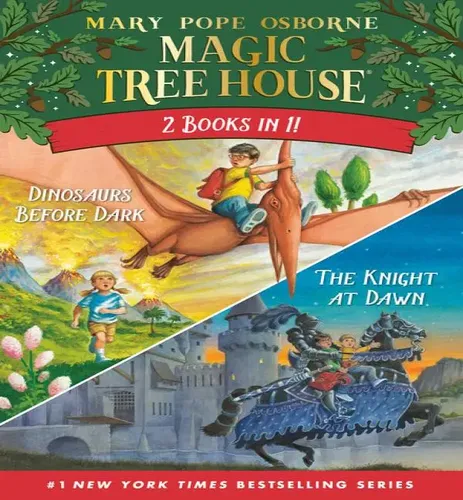 Mth 2 In 1 Bindup Dinosaur Before Dark, De Osborne Mary Pope. Editorial ...