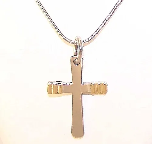 Conjunto Dije Acero Quirurgico Y Oro Cruz + Cadena Clapton Conjunto Dije Acero Quirurgico Y Oro Cruz + Cadena Clapton