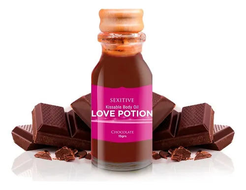 Aceite Comestible Lubricante Íntimo Mini Love Potion Choco